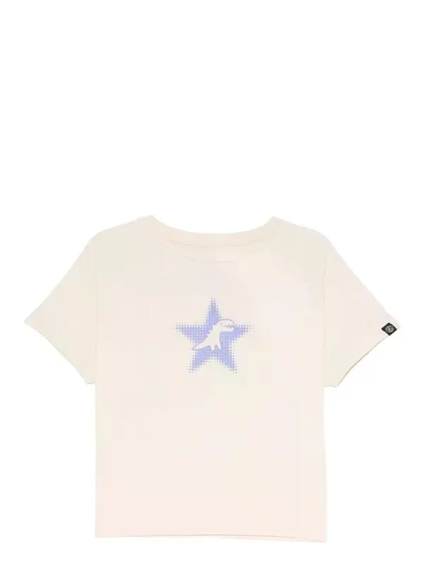 AGNES B. Graphic Print T-shirt - Neutrals