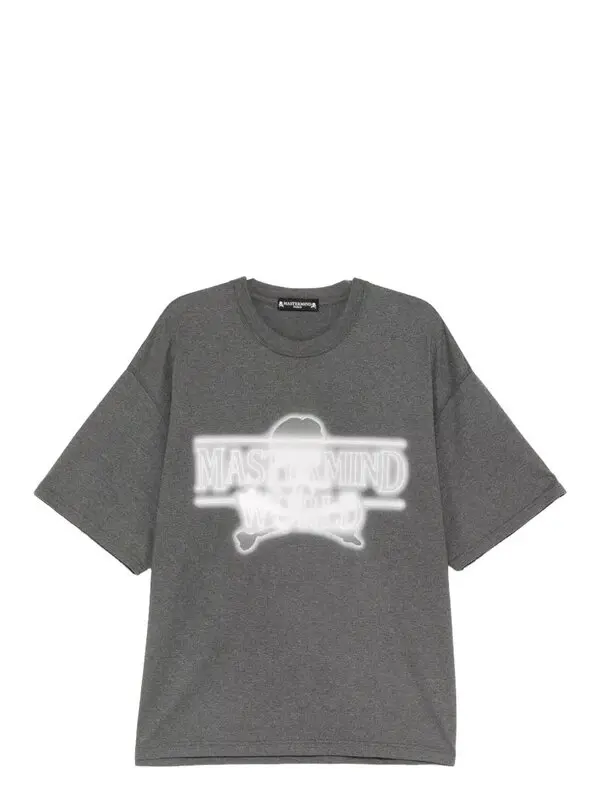 MASTERMIND WORLD Logo-print T-shirt - Grey