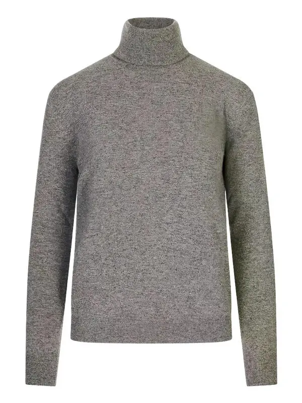 JIL SANDER Roll Neck Sweater - Grey