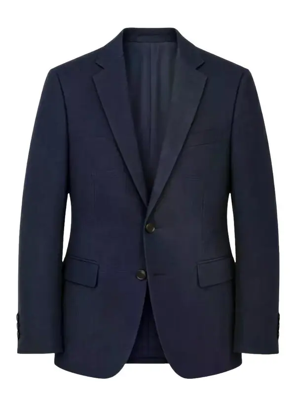 CIRCOLO 1901 Check-pattern Single-breasted Blazer - Blue