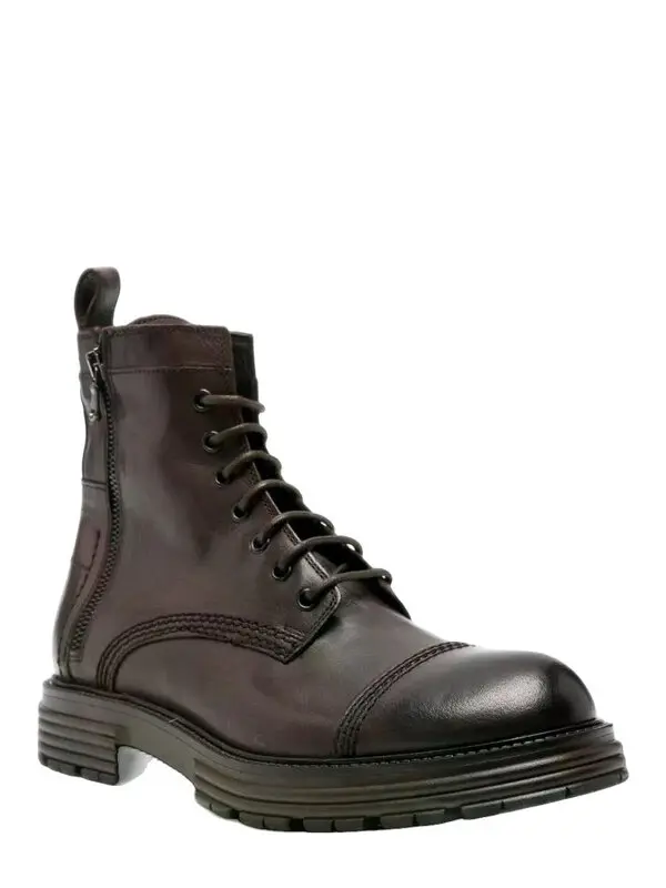 LEQARANT Berlin54 Lace-up Boots - Brown