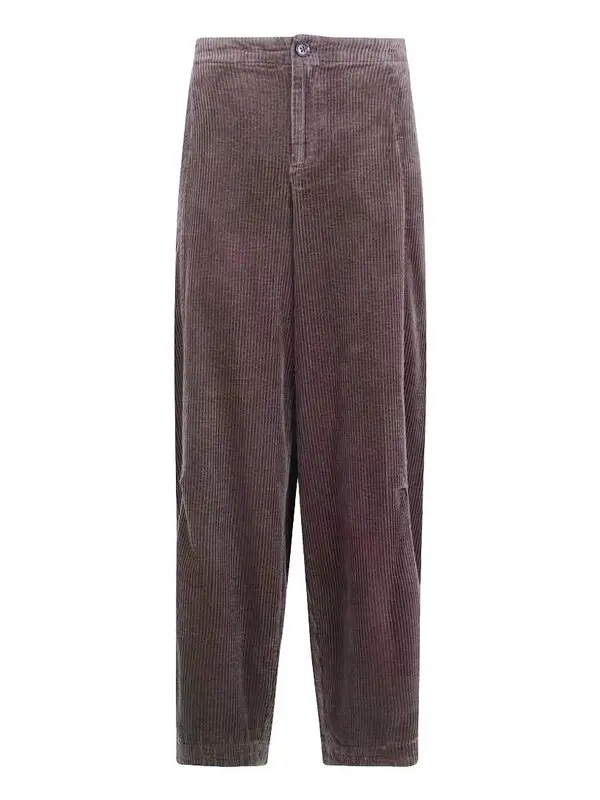 JCSOPHIE Corduroy Cotton Trousers - Brown