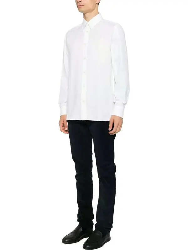 Jacob Cohen Button-down Long-sleeve Shirt - White