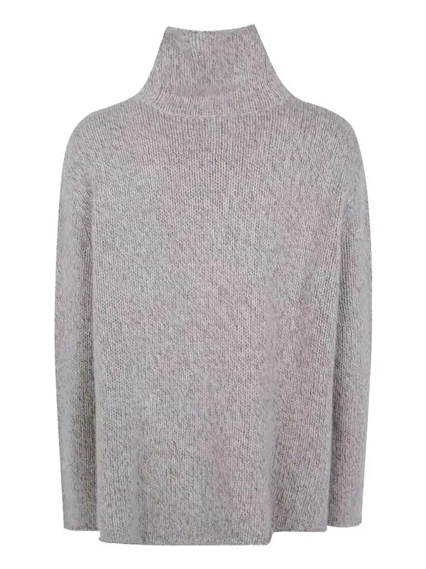 KUJTEN Roll-neck Cashmere Sweater - Brown