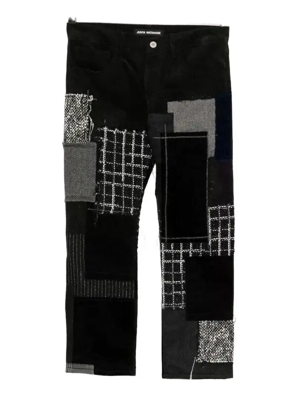 Junya Watanabe Patchwork Jeans - Black