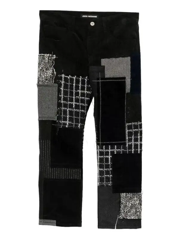 Junya Watanabe Patchwork Jeans - Black