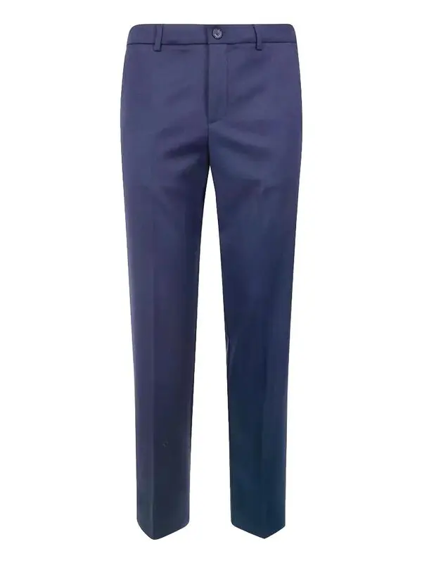 CRUNA Midtown Tailored Wool Trousers - Blue