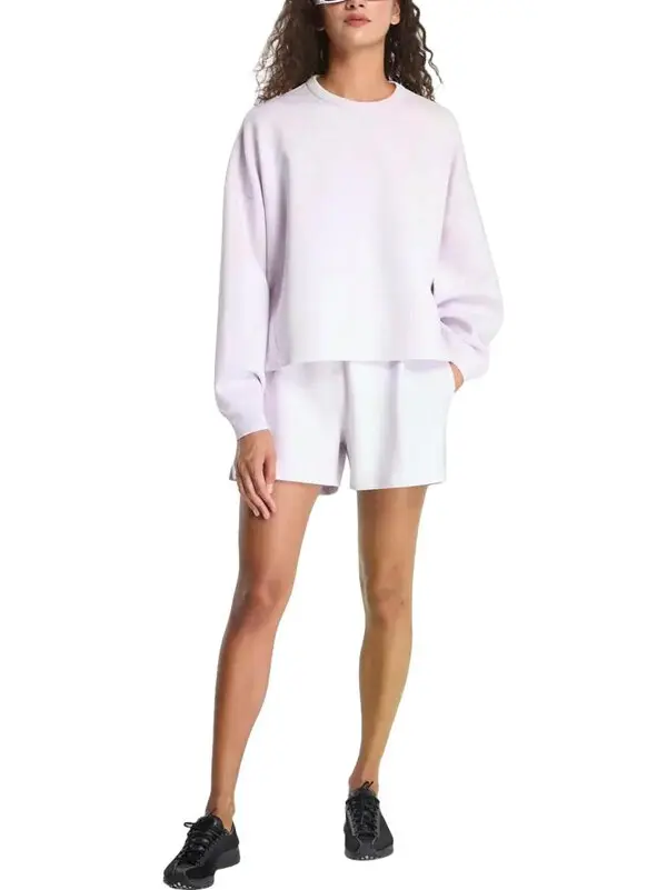 Nike Crew Neck Long Sleeve Sweater - Purple