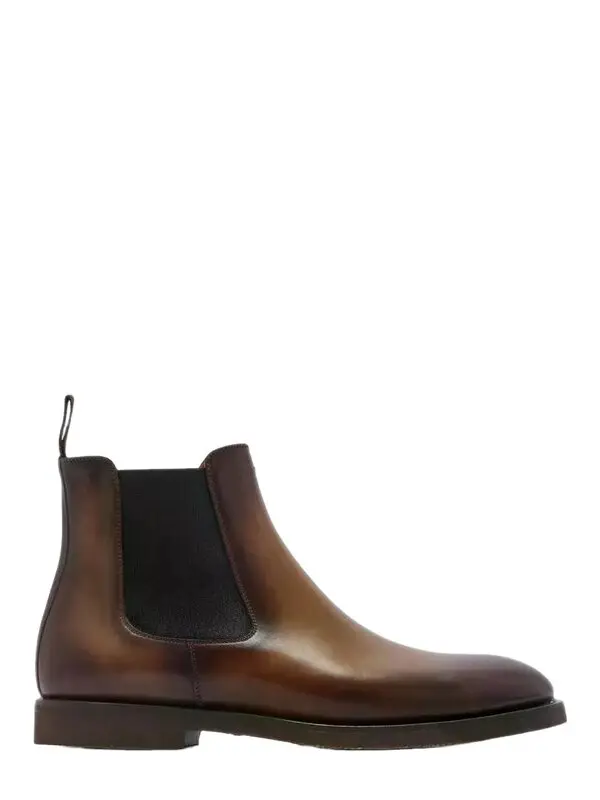 Magnanni Lonny Leather Chelsea Boots - Brown