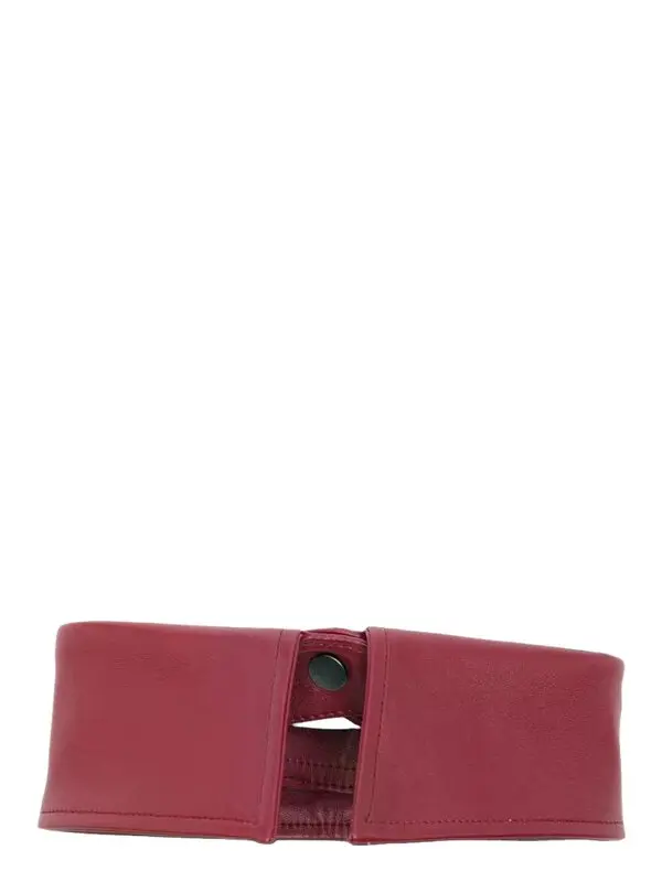 MRZ Snap-button Fastening Collar - Red