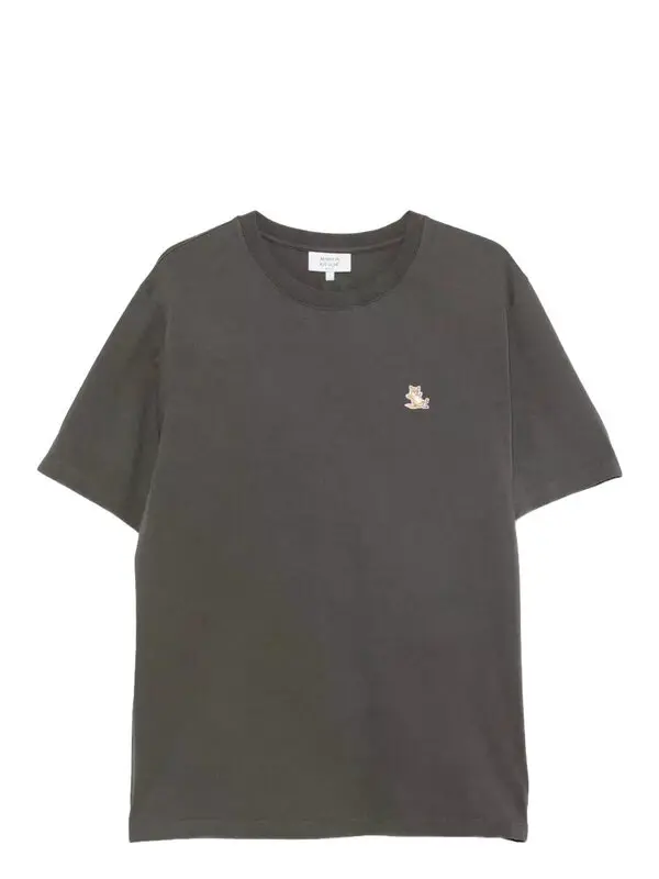 Maison Kitsuné Chillax Fox Patch T-shirt - Grey