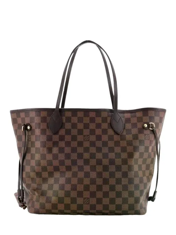 LOUIS VUITTON Neverfull Mm Damier Tote Bag - Brown