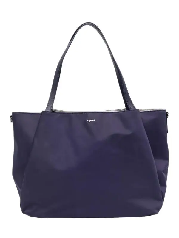 AGNES B. Origami Tote Bag - Purple