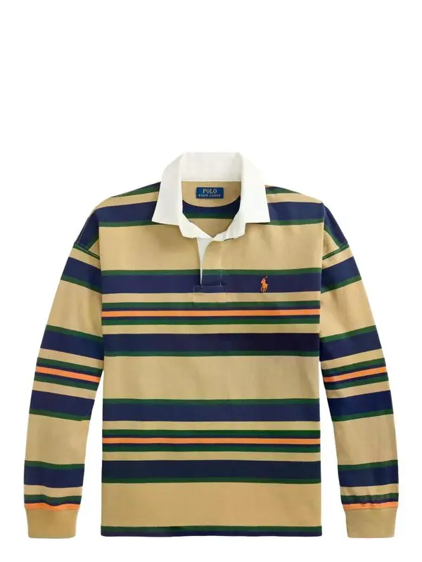 Polo Ralph Lauren Striped Cotton Sweater - Neutrals