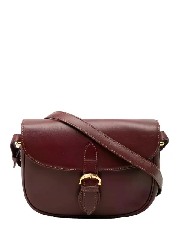 Cartier Leather Must De Crossbody Bag - Red