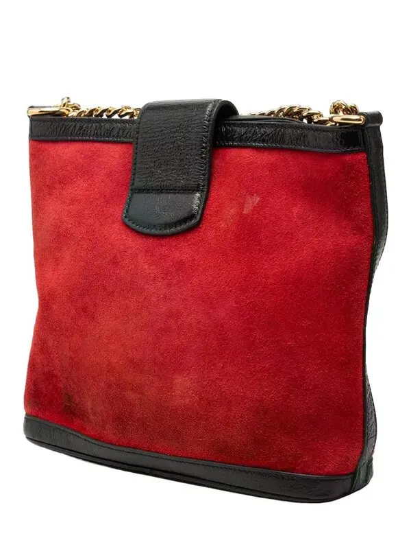 Gucci Suede Dionysus Bucket Bag - Red