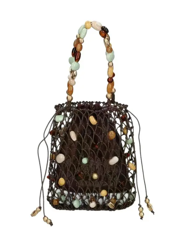 Cult Gaia Mercier Mini Tote - Brown