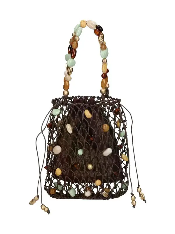 Cult Gaia Mercier Mini Tote - Brown