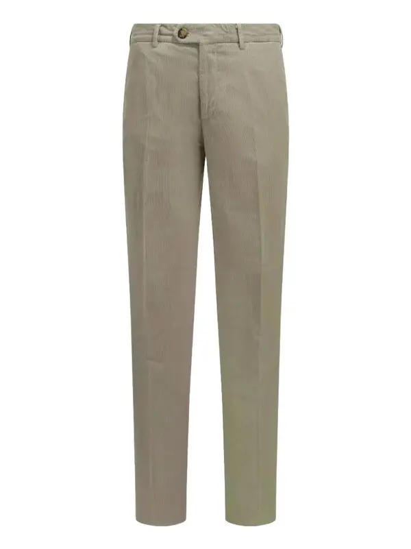 Brunello Cucinelli Tailored Corduroy Trousers - Neutrals