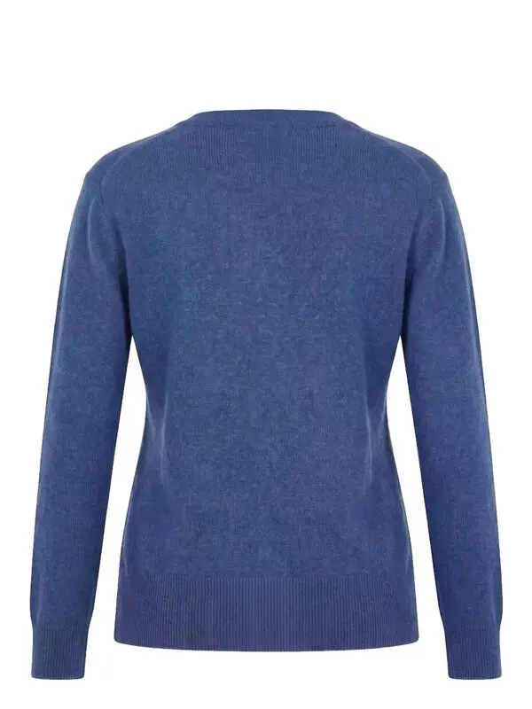NOTSHY Fine-knit Cashmere Sweater - Blue