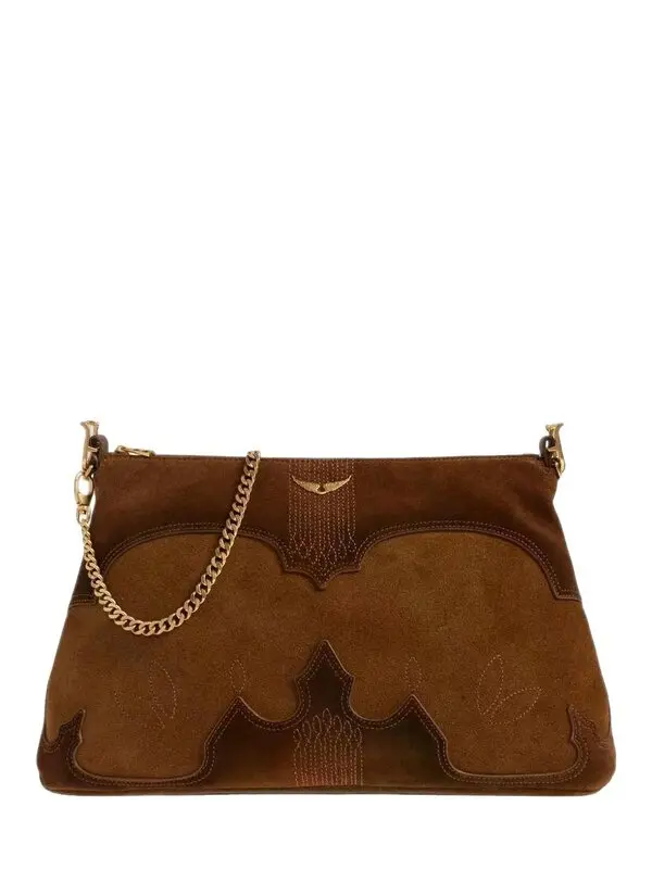 Zadig&Voltaire Jim Suede Bag - Brown