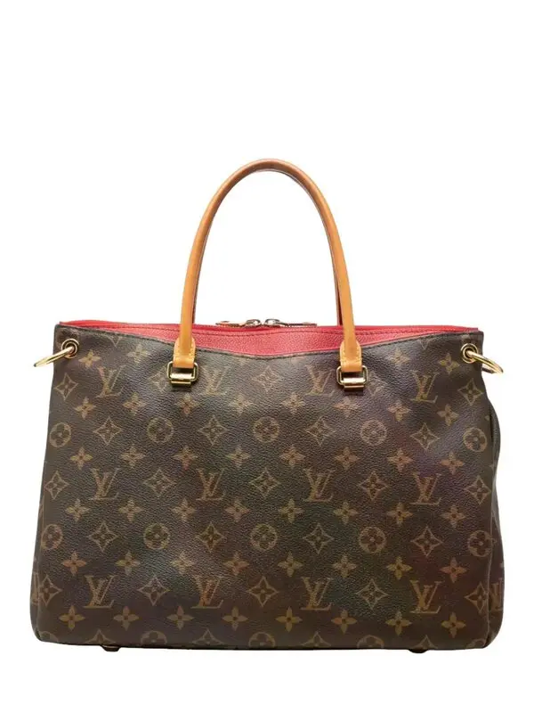 LOUIS VUITTON Monogram Pallas Mm Satchel - Brown