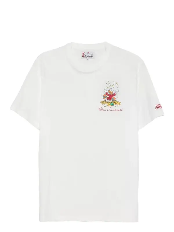 MC2 SAINT BARTH X Disney Arnott Scrooge Mcduck T-shirt - White