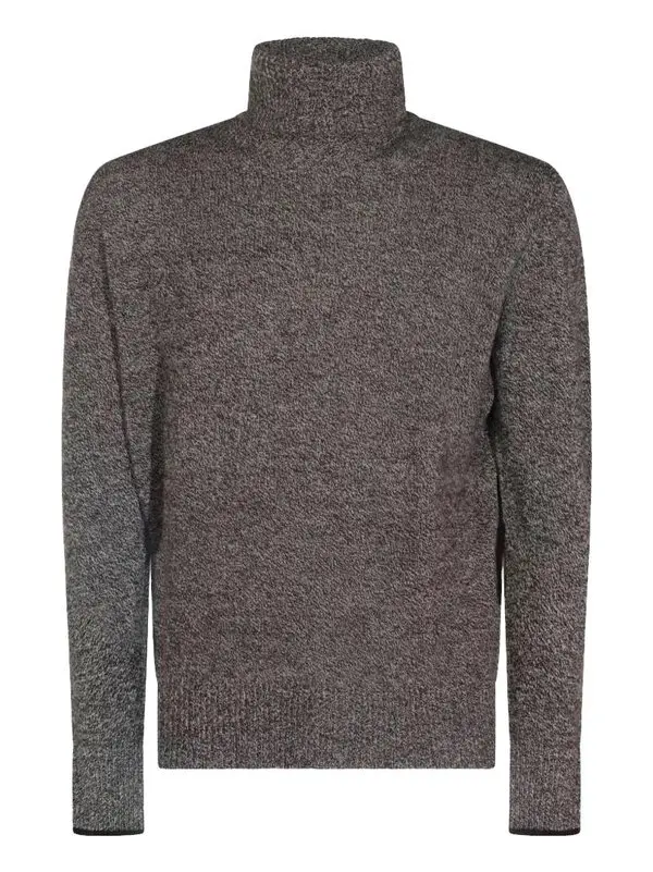 Altea Roll Neck Sweater - Brown