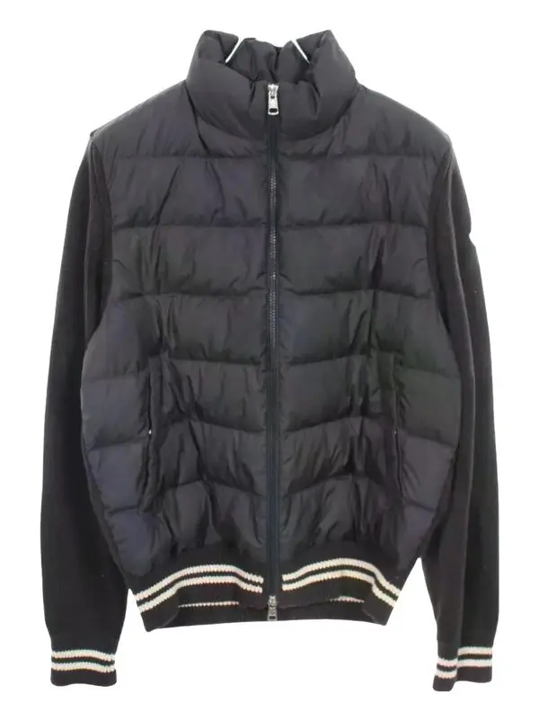 Moncler Knit Down Jacket - Black