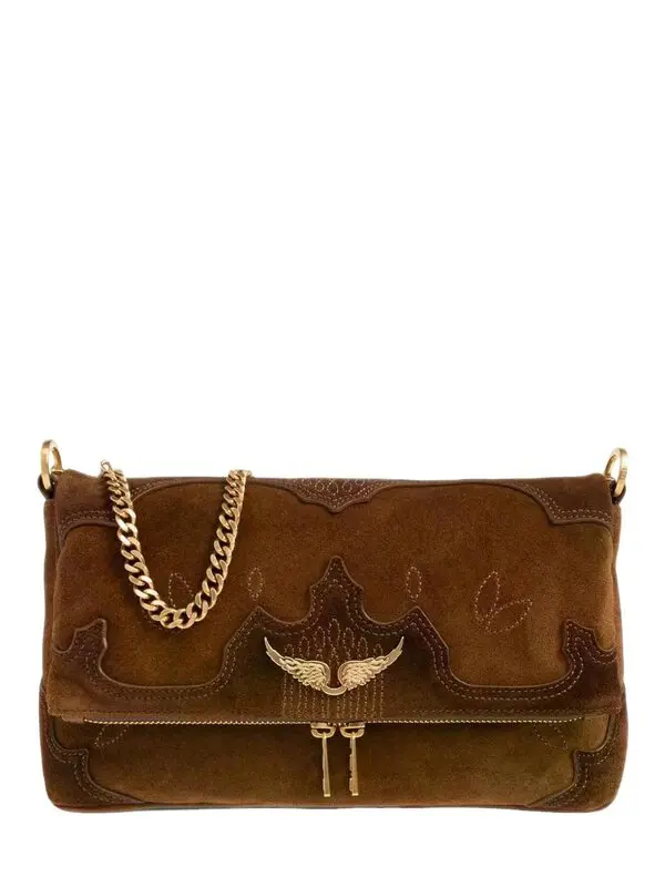 Zadig&Voltaire Rocky Ii Suede Bag - Brown