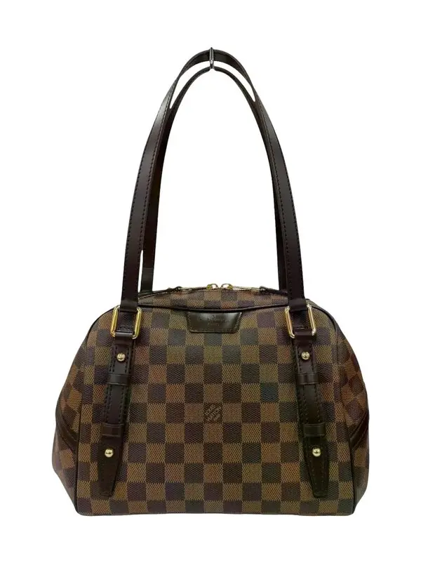 LOUIS VUITTON Damier Ebene Rivington Pm Shoulder Bag - Brown