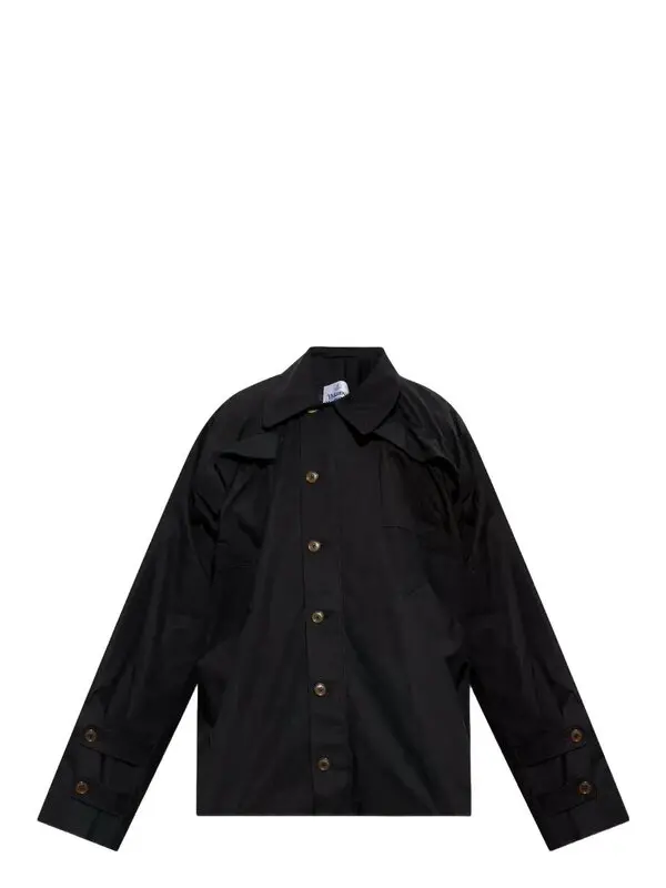 VIVIENNE WESTWOOD Asymmetric Button-up Jacket - Black