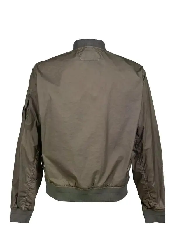 C.P. COMPANY Bi-tm Mixed Lens Bomber Jacket - Grey