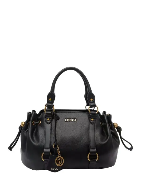 Liu Jo Logo Plaque Tote Bag - Black