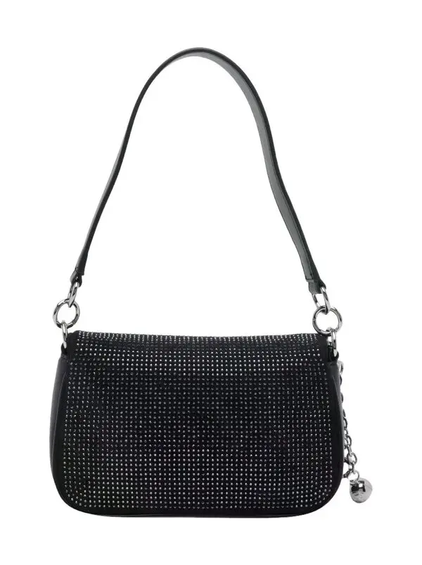 Liu Jo Crystal-embellished Shoulder Bag - Black