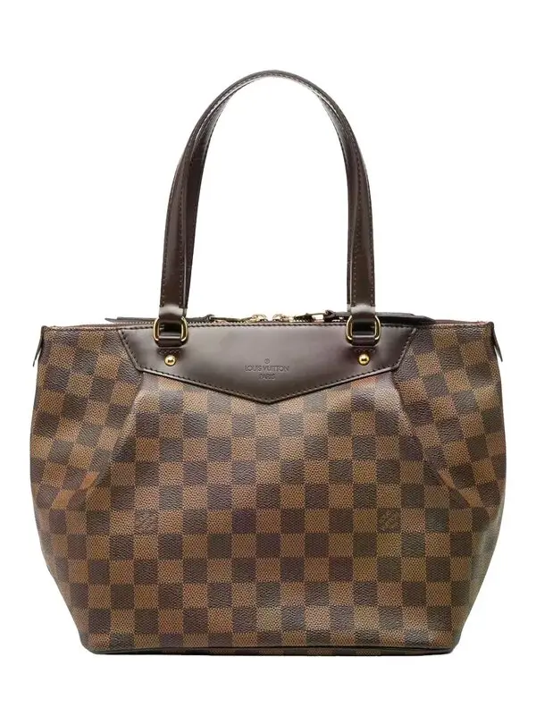 LOUIS VUITTON Damier Ebene Westminster Pm Handbag - Brown