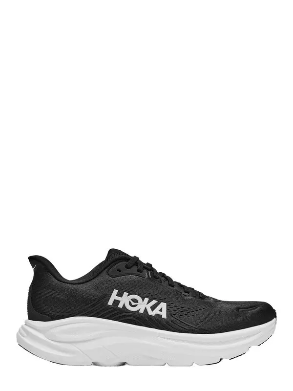 HOKA® Clifton 11 Rubber And Mesh Running Sneakers - Black