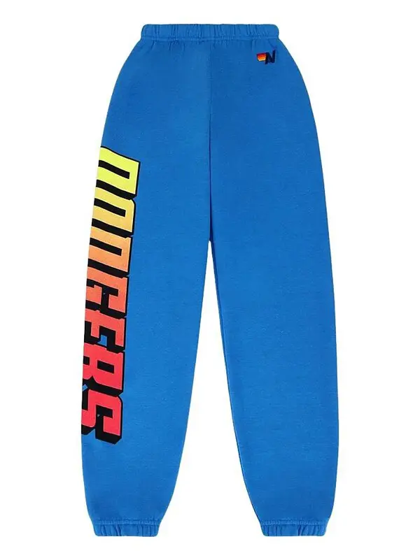 Aviator Nation Los Angeles Dodgers Graphic Sweatpants - Ocean