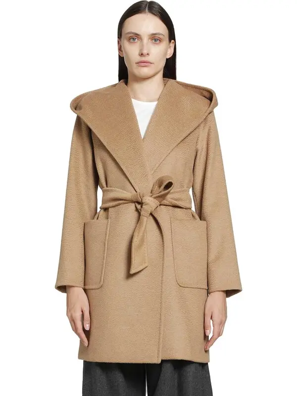 Max Mara Camel Robe Coat - Brown
