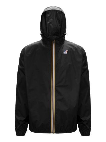K-WAY Le Vrai 3.0 Claude" Hooded Jacket - Black