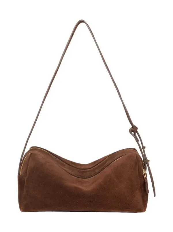 ELLEME PARIS Trousse Suede Bag - Brown