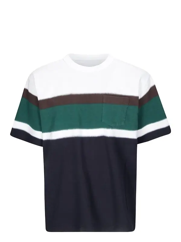 Sacai Short-sleeved Crewneck T-shirt - Black