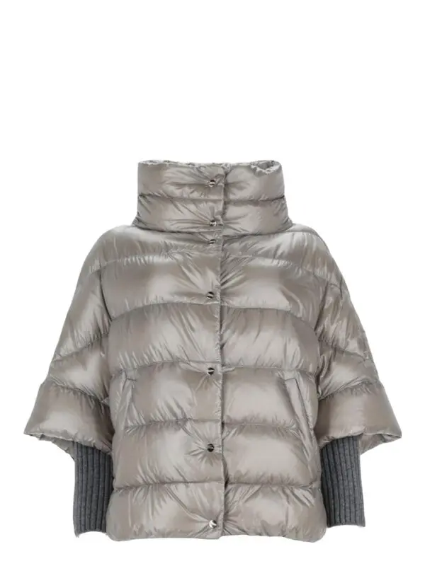 Herno Quilted Down Jacket - Gray