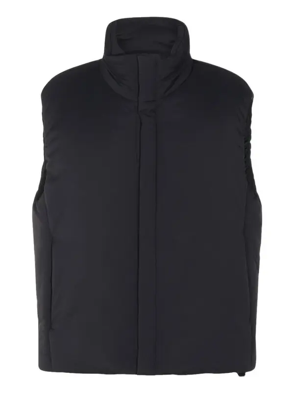 Herno High-neck Padded Vest - Black