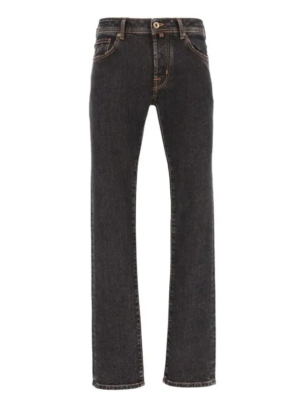 Jacob Cohen Bard Slim Five-pocket Jeans - Grey