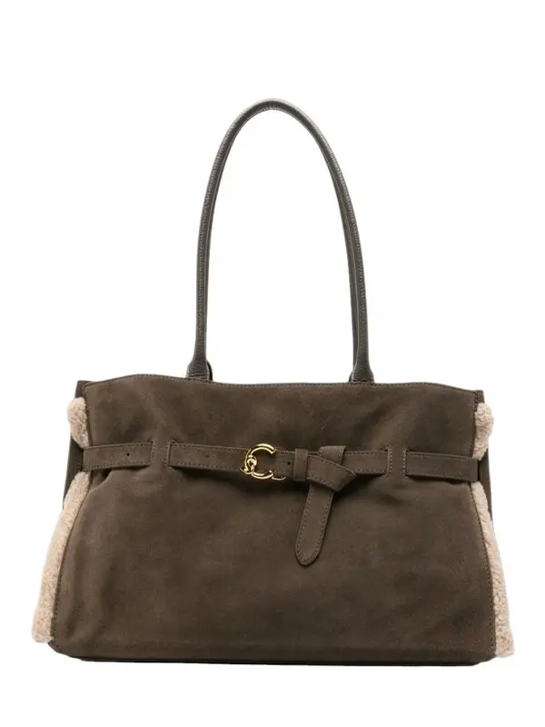 COCCINELLE Dual-handle Shoulder Bag - Green