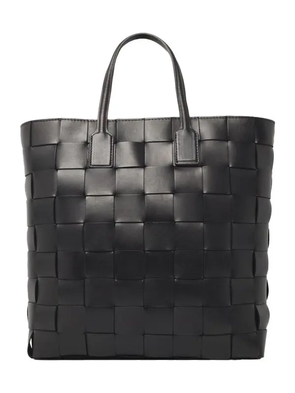 Dragon Diffusion Pino Woven Leather Tote - Brown