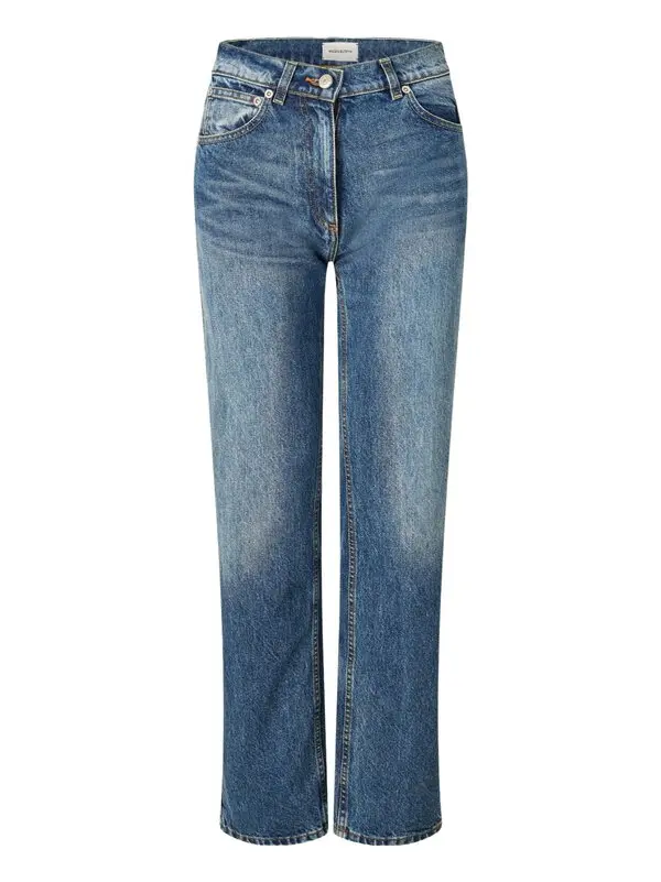Magda Butrym High-rise Boyfriend Jeans - Blue