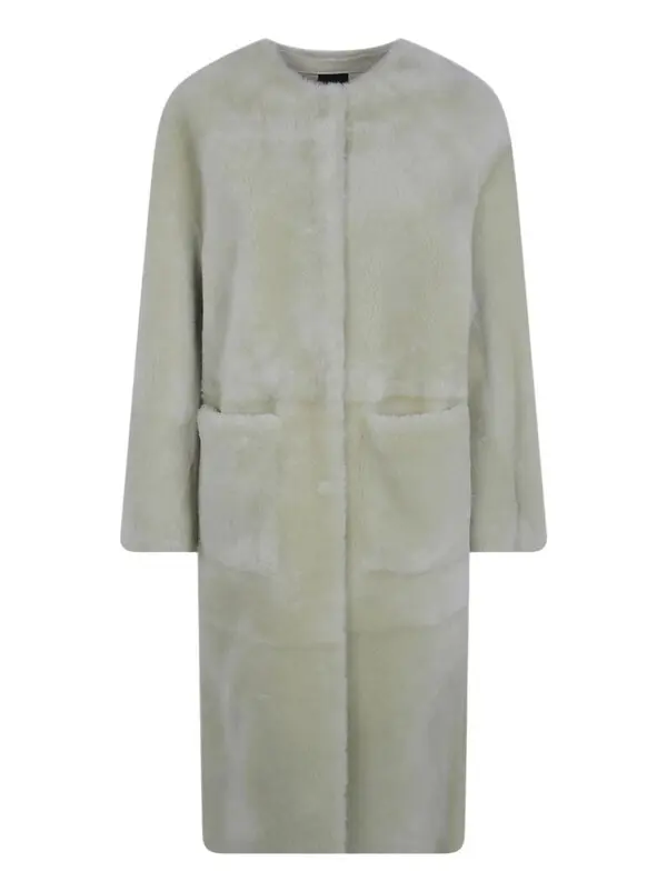 BLANCHA Long-sleeved Coat - Jade