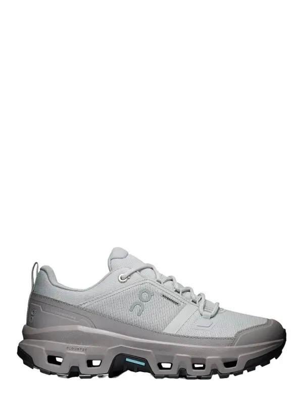 On Cloudrock Low Waterproof Sneakers - Glacier/ore